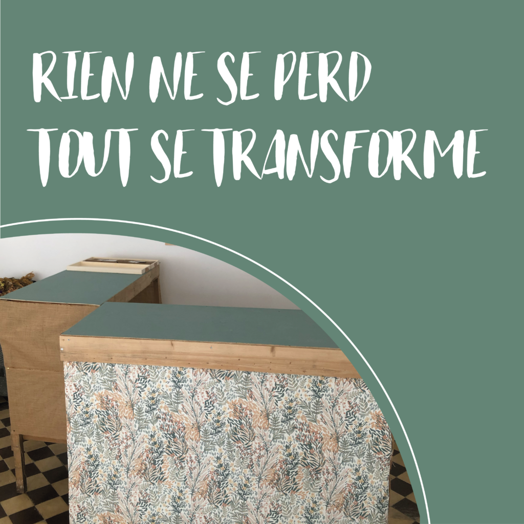 Rien ne se perd tout se transforme ! - Zéro déchet - Éco-créons - Graphiste éco-responsable